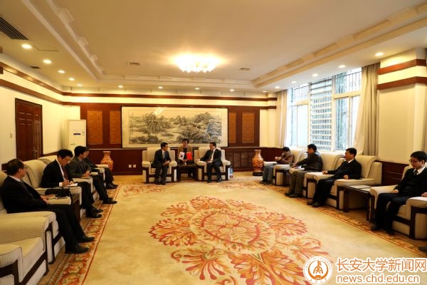 President of Chonbuk National University visited Chang’an University