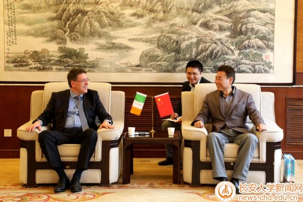 Vice-president of University College Dublin Prof.Paul Fanning Visited ...